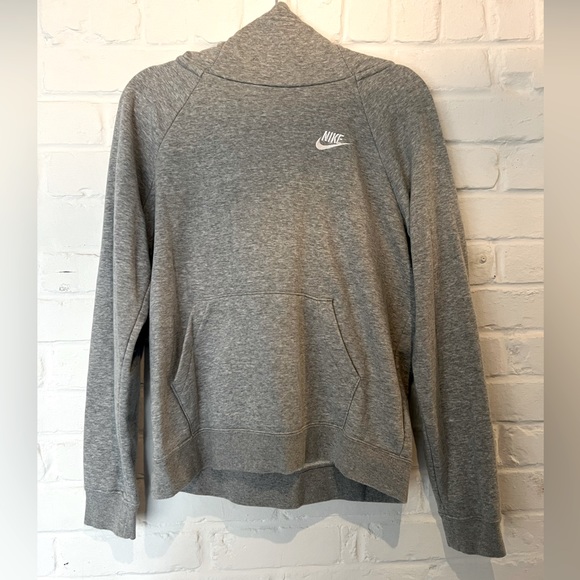Nike | Tops | Nike Cowl Neck Hoodie | Poshmark